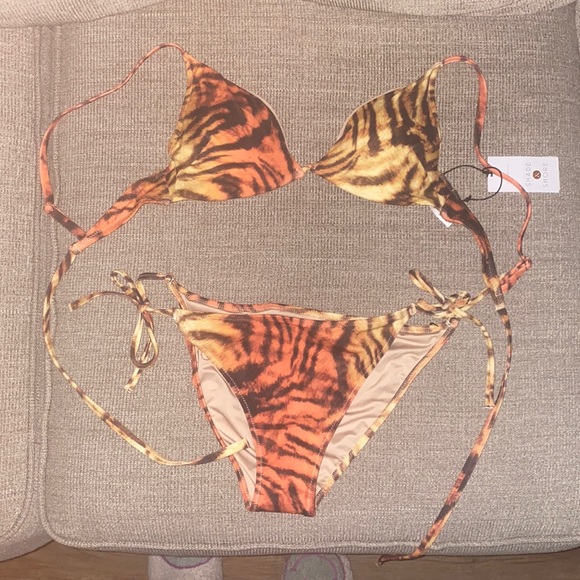 Shade & Shore | Swim | Tiger Striped Bikini | Poshmark